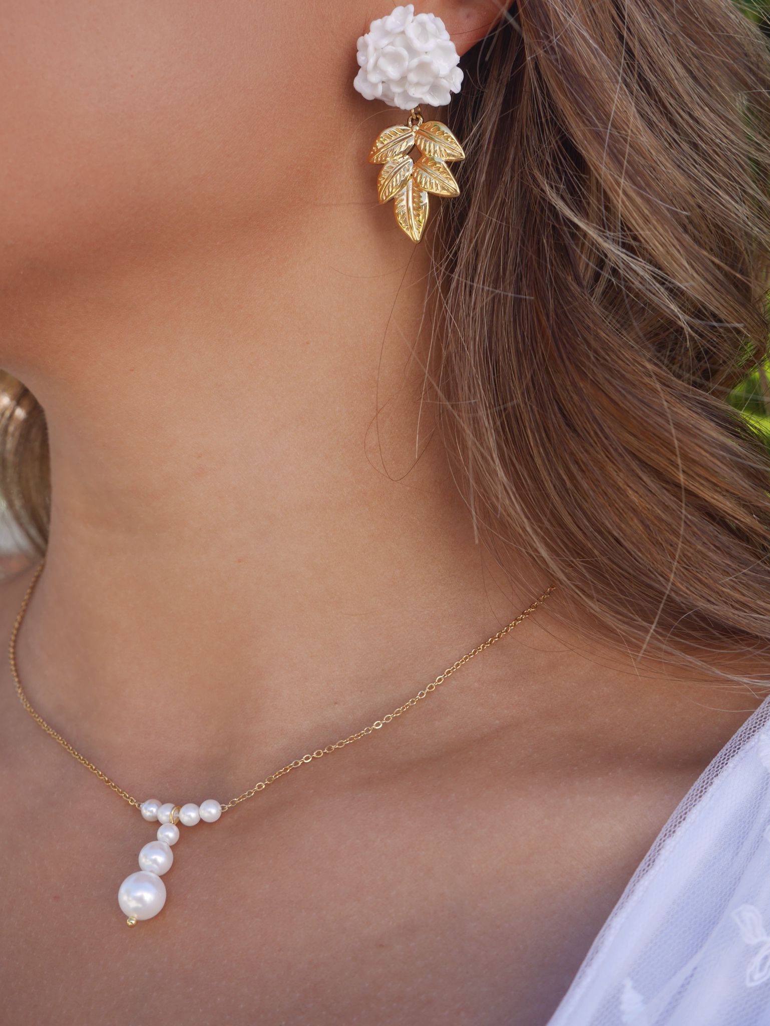 Colar Pendente Madre Pérola - Mary Pearls