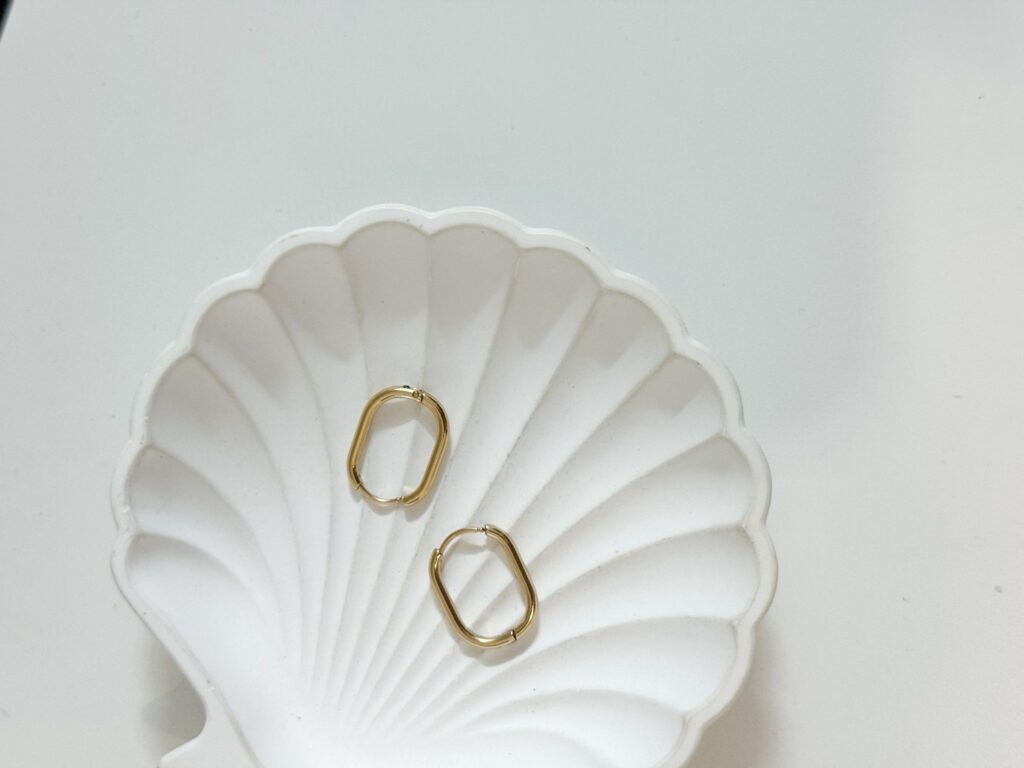Argolas ovais - Mary Pearls